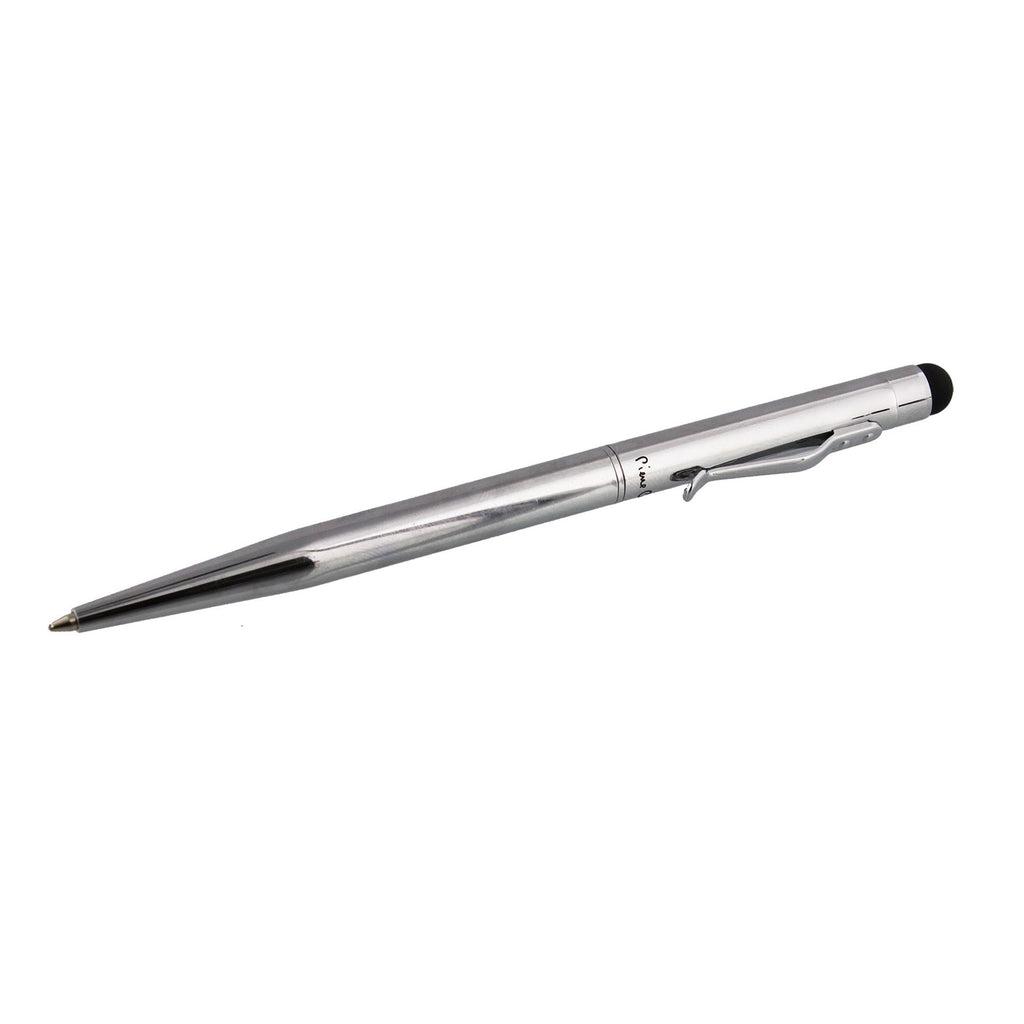 Stratton Silver Barrel Ballpoint Pen with Stylus– Ral Gifts & Hampers