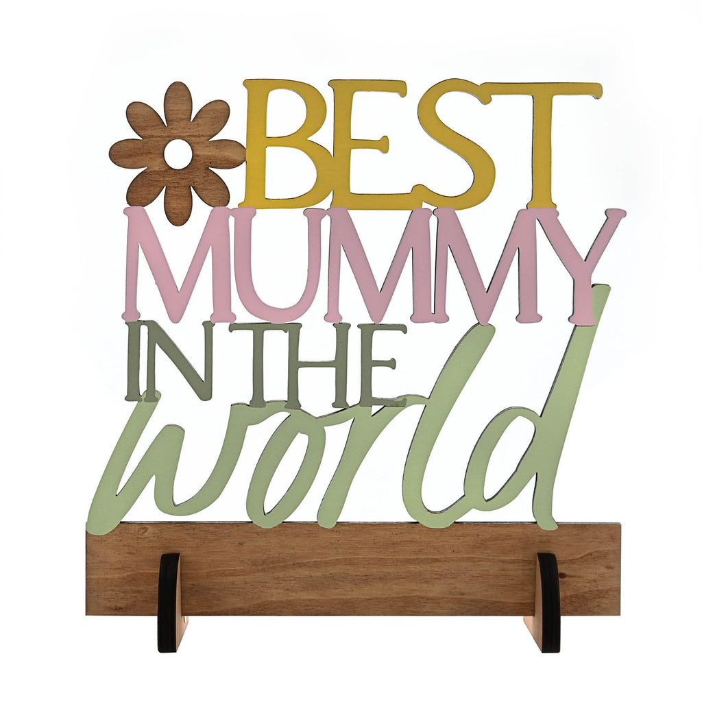 The Best Mummy in the World Plaque | Ralgifthampers– Ral Gifts & Hampers