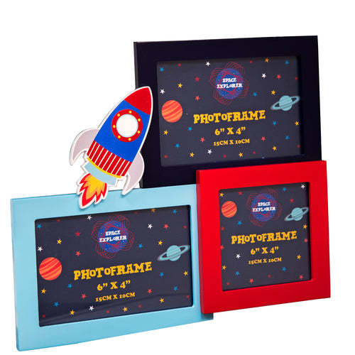 Just For Kids Space Explorer Multi Aperture Photo Frame– Ral Gifts ...